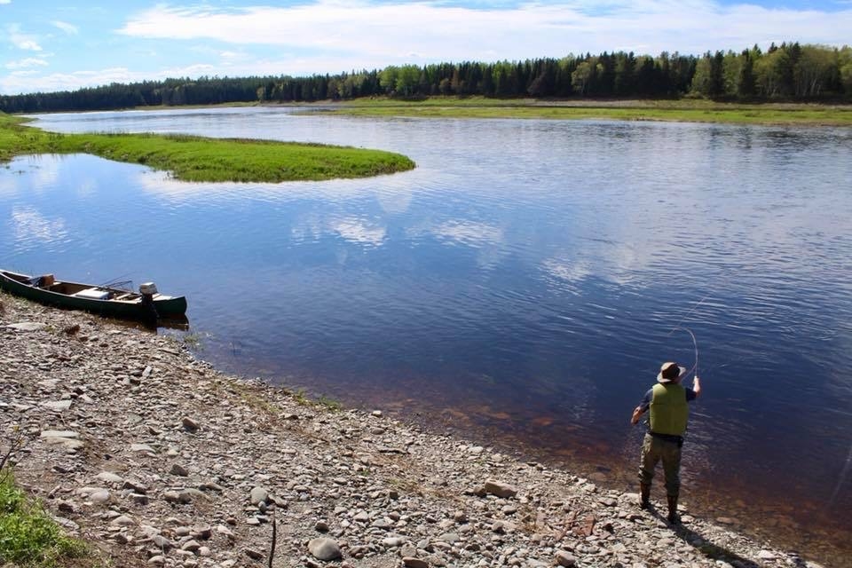 Camping on the Allagash River