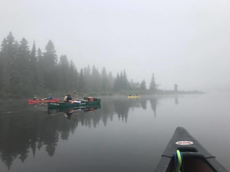 Camping on the Allagash River